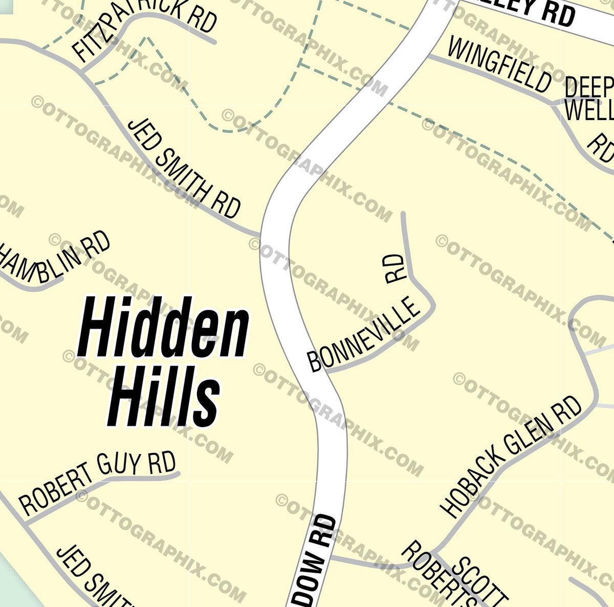 Agoura Hills Map – Otto Maps