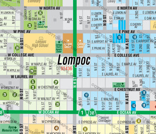 Lompoc Map - FILES - PDF and AI, editable, vector, royalty free – Otto Maps